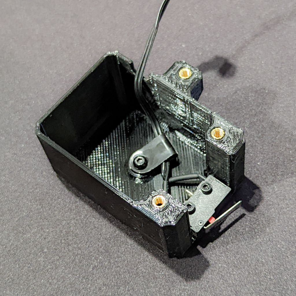 Low-profile X-axis limit switch mount for Creality CR10 Smart Pro by ...
