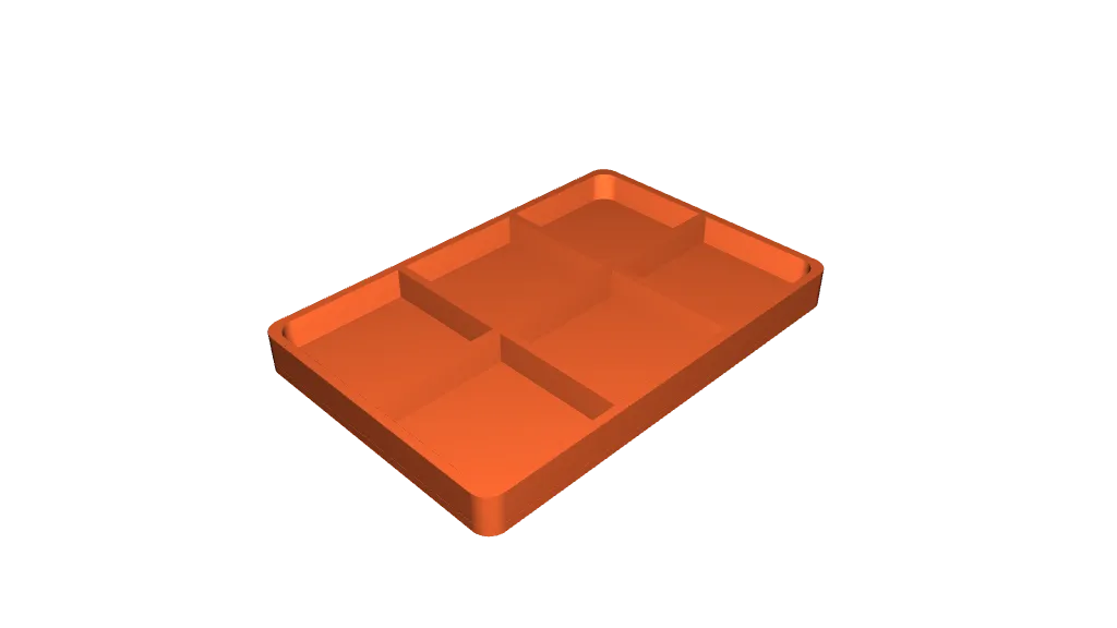 Very simple 3x2 Screw Tray by ratherHasty | Download free STL model ...