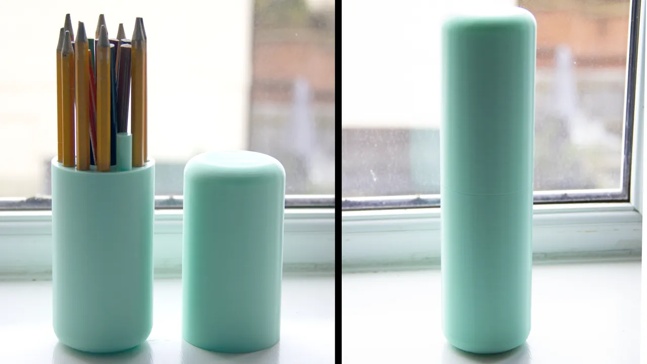 3d Printable Pencil Case by Samslab | Download free STL model ...