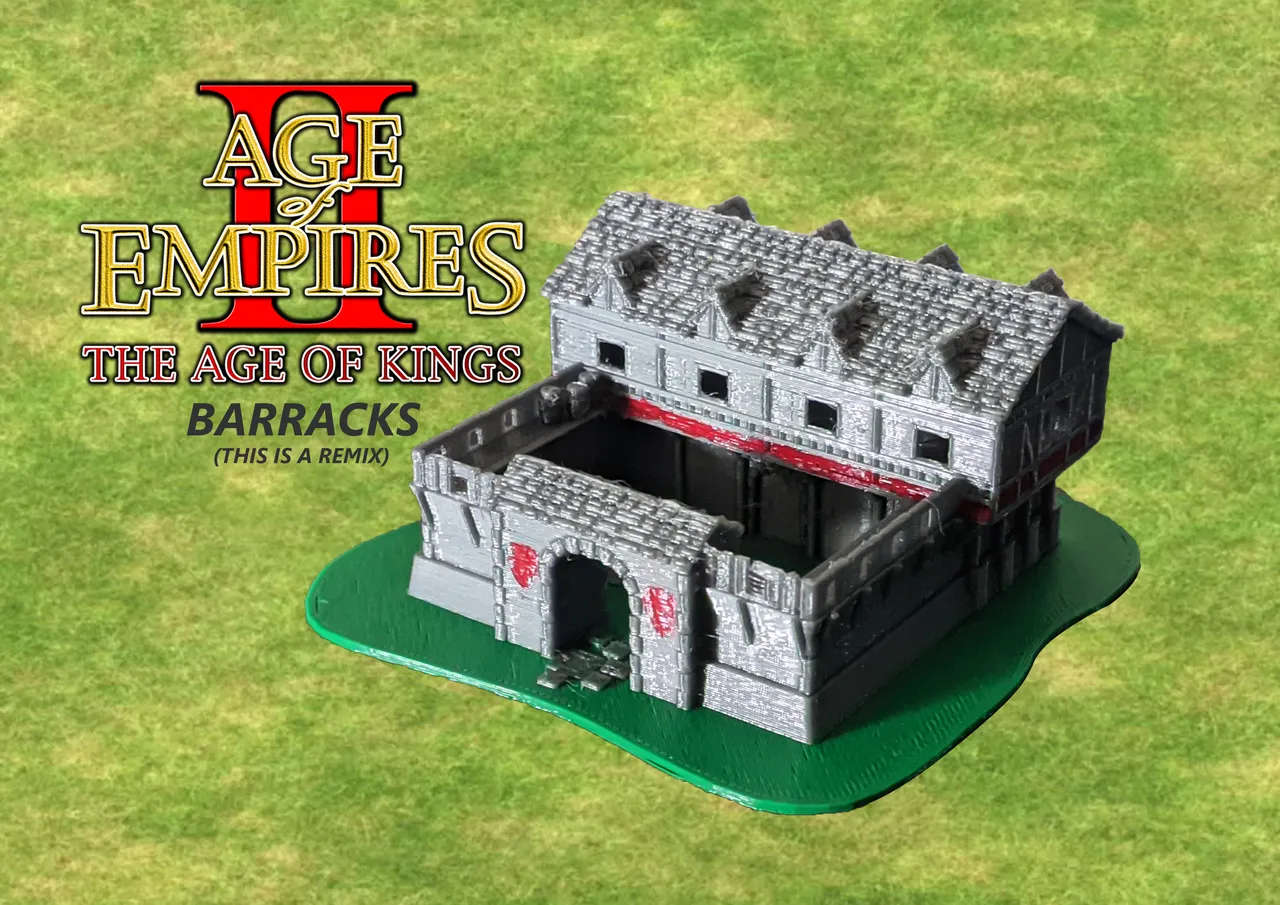 Age of Empires II - Barracks (fixed) by occupied_brain | Download free ...