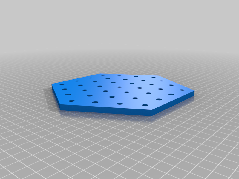 Hexagonal Peg Board par Fraughst | Téléchargez gratuitement un modèle ...