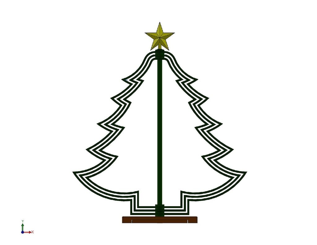 Christmas Tree por Farscape1111 | Descargar modelo STL gratuito ...