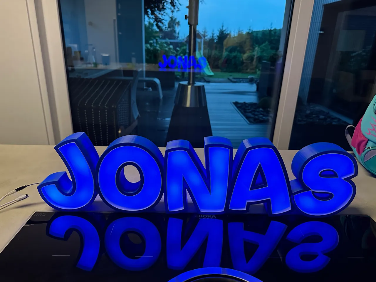 JONAS LED- Namenslampe (Name lamp) by T-D3SIGN | Download free STL ...