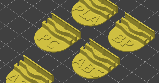 Grandma's Favorite Filament Clip - Name Tags by Tau | Download free STL ...