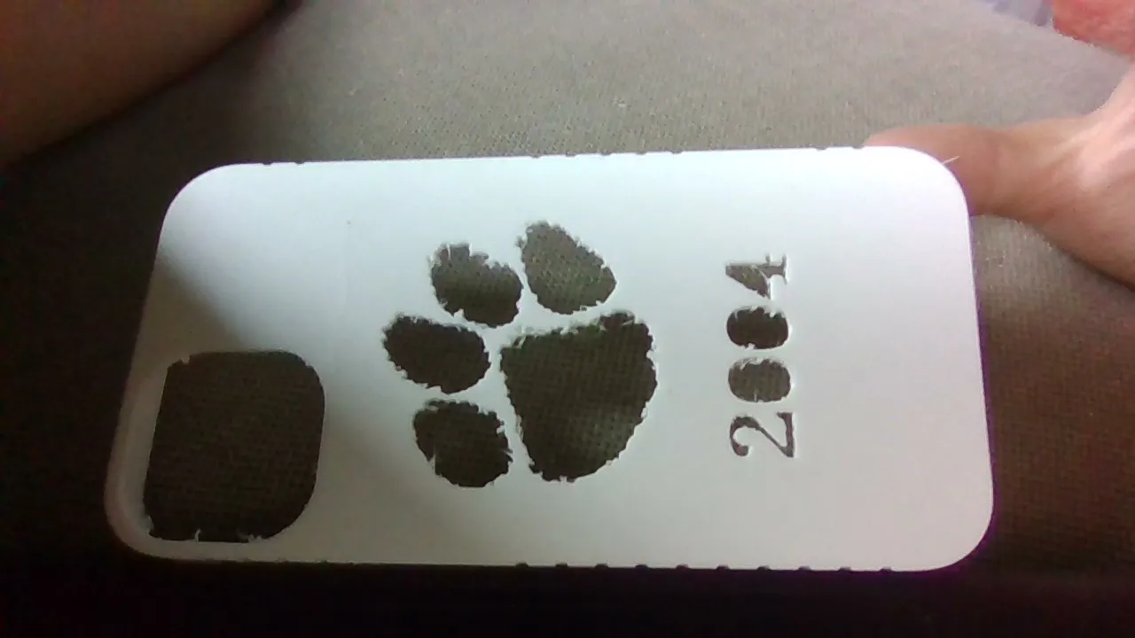 this is a 2004 clemson phonecase by levi | Download free STL model ...