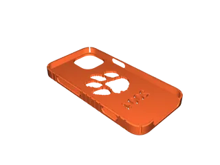 this is a 2004 clemson phonecase by levi | Download free STL model ...