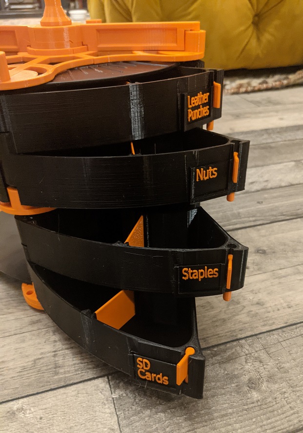 Robust, Stackable, Recycled Spool Storage Drawers by remington ...