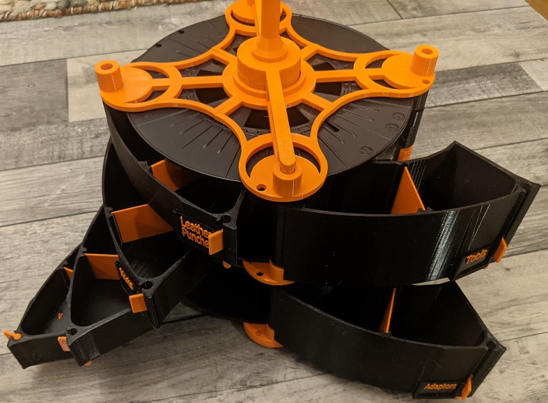 Robust, Stackable, Recycled Spool Storage Drawers by remington ...