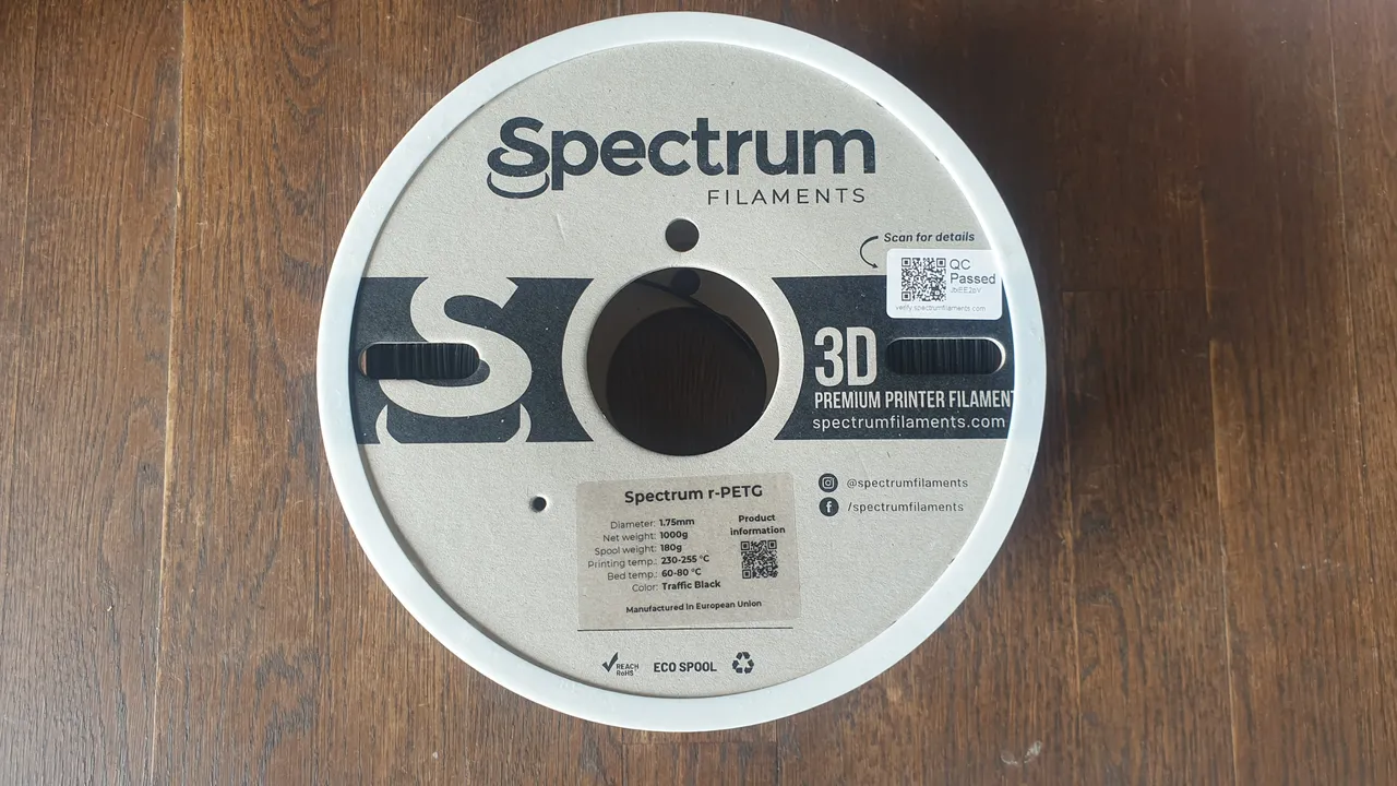 Spectrum Cardboard Spool Adapter by djke | Download free STL model ...
