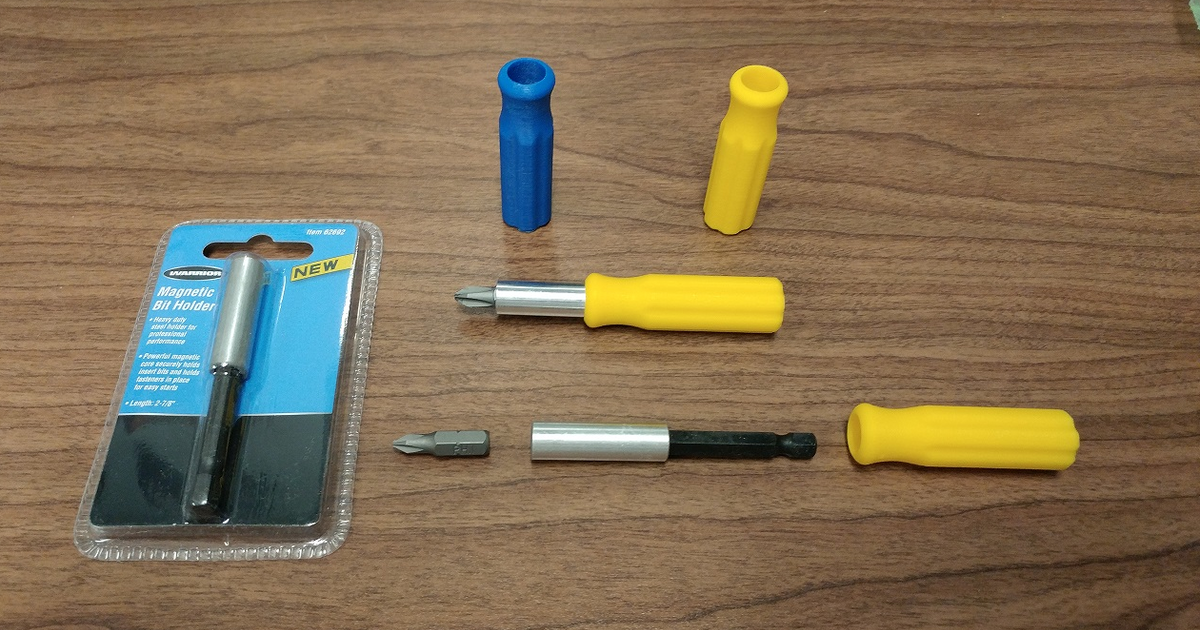Pocket Magnetic Screwdriver by JAG3d | Download free STL model ...