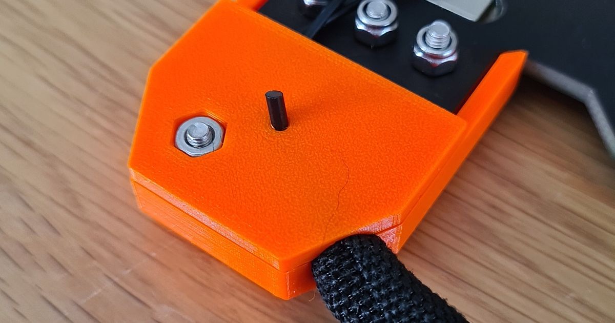 60° Heatbed Cable Cover for MK4 / MK3 by baunegaard | Download free STL ...