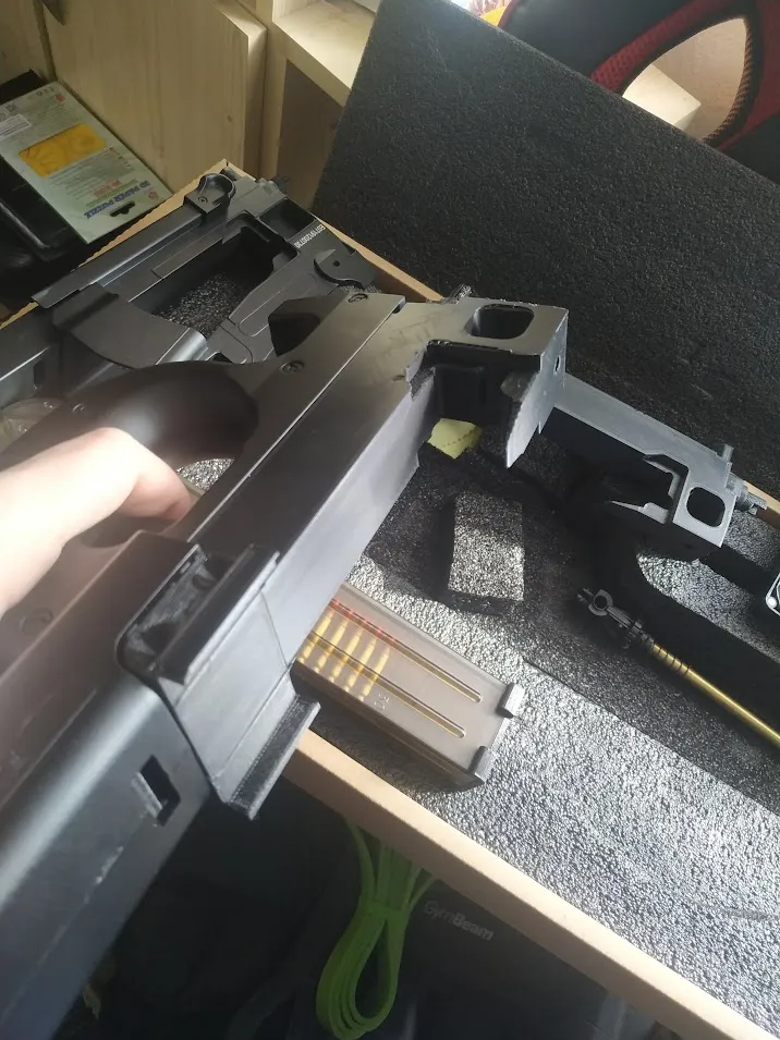 P90 upper receiver - airsoft by Jakub Zahálka | Download free STL model ...