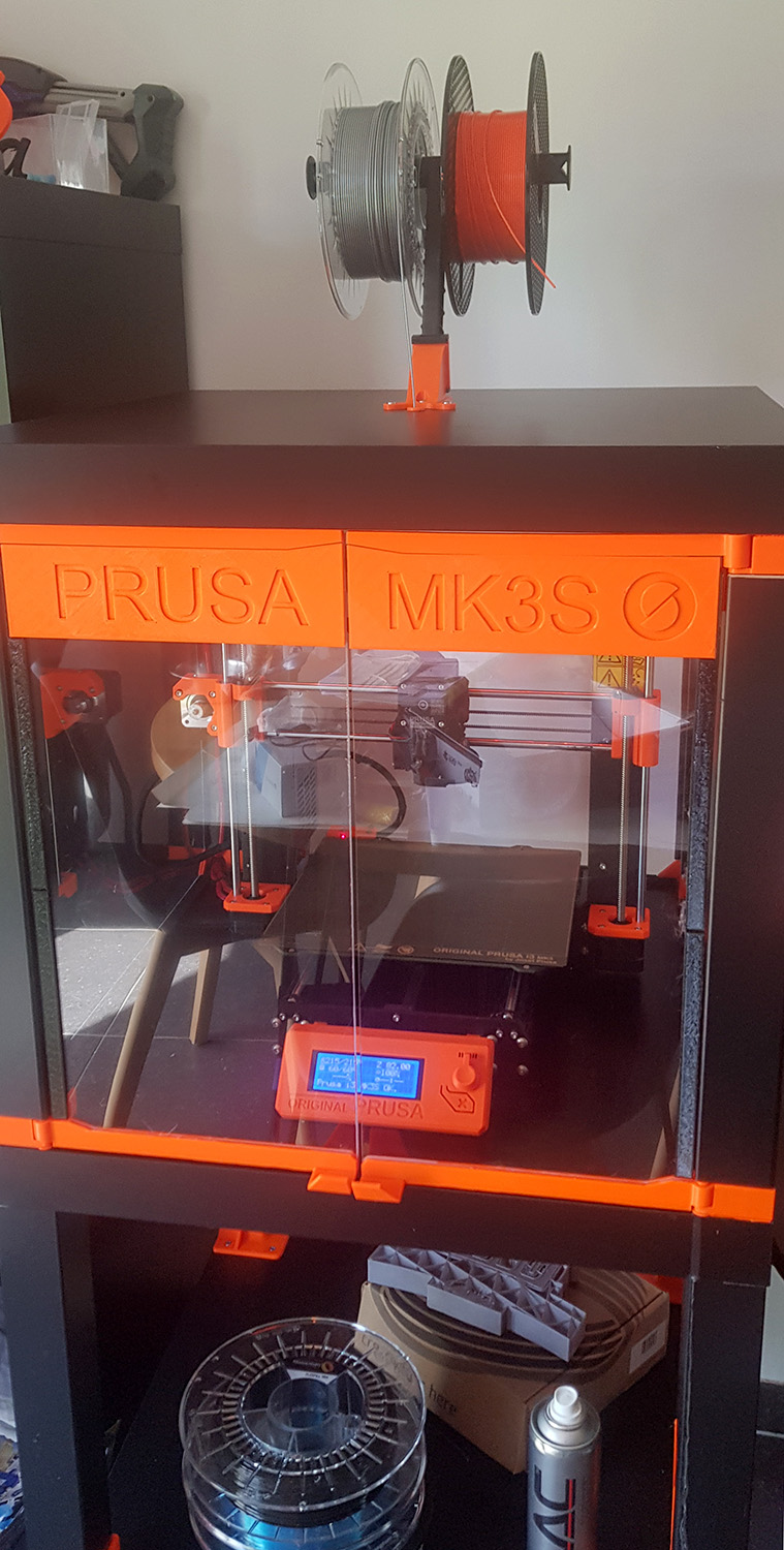 Adapter for the original prusa spool holder. (For enclosure mod) by ...