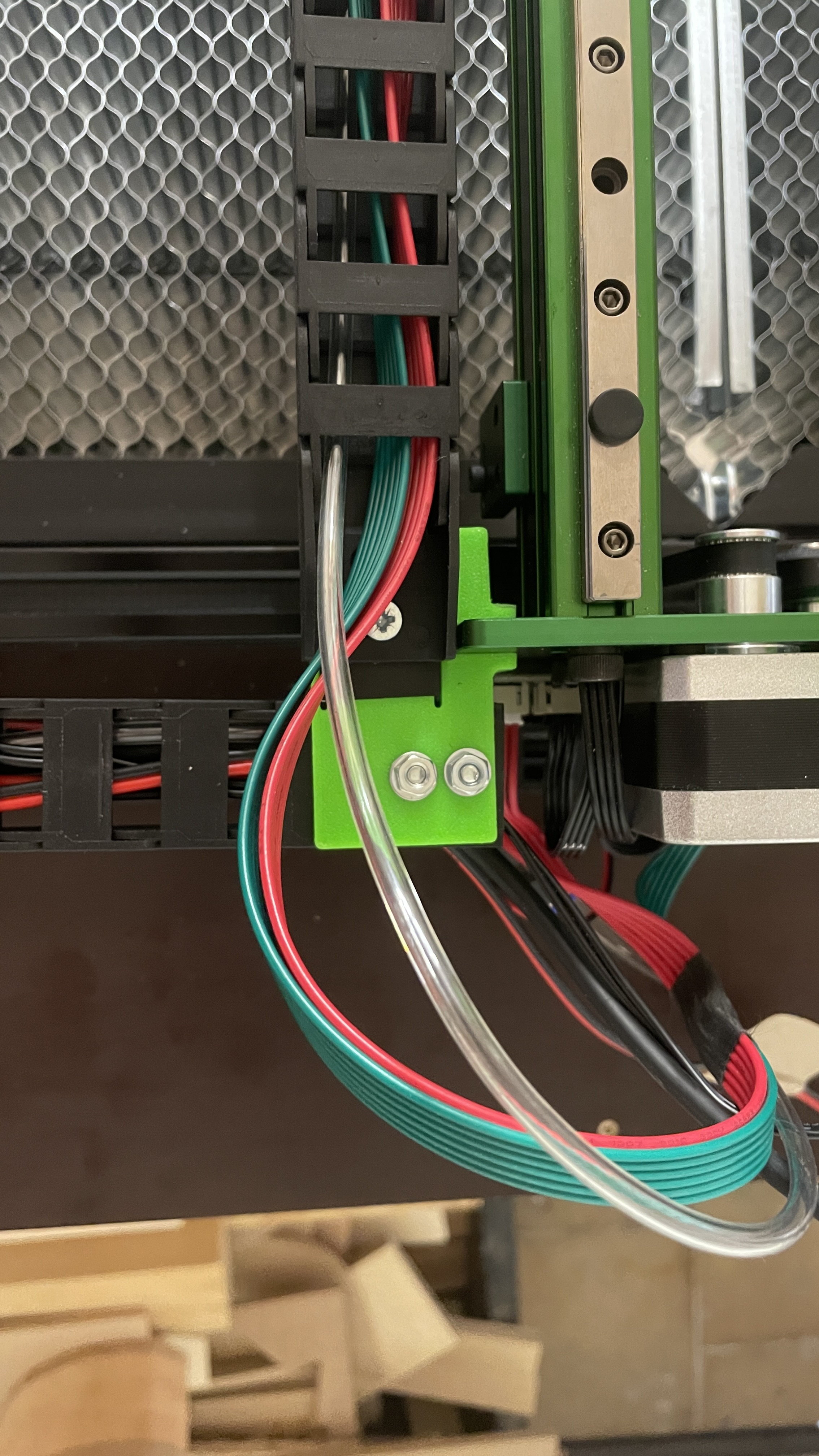 NEJE Max4 Laser Cutter - Fixture for Drag chain X Y by 😀 Willy ...