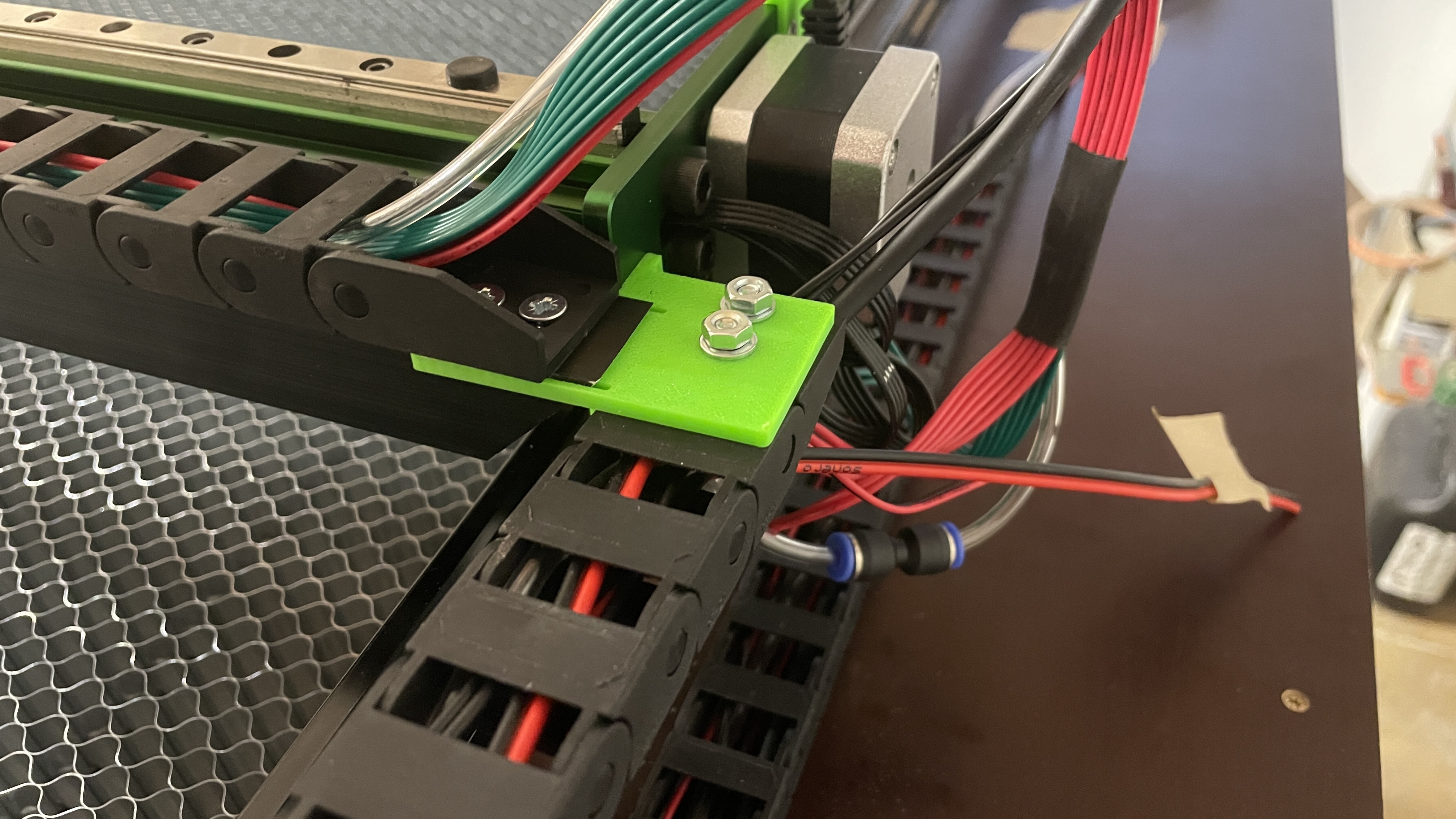 NEJE Max4 Laser Cutter - Fixture for Drag chain X Y by 😀 Willy ...