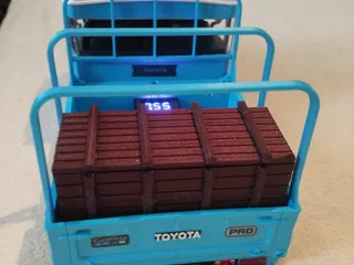 MN45 truck bed frame scale 1:12 WPL by Jarda K 66 | Download free STL ...