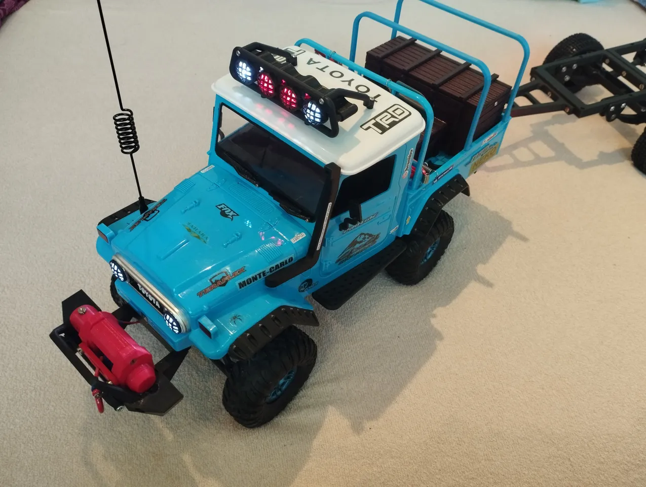 MN45 truck bed frame scale 1:12 WPL by Jarda K 66 | Download free STL ...