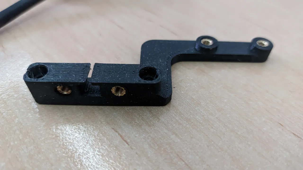 Filament sensor mounting for sv06 additionally adxl345 sensor by Dąbal ...