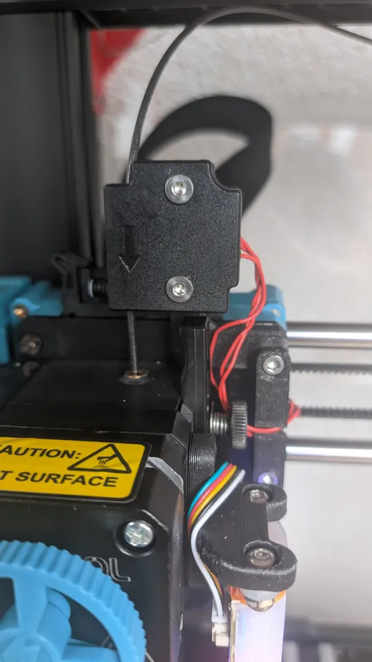 Filament sensor mounting for sv06 additionally adxl345 sensor by Dąbal ...