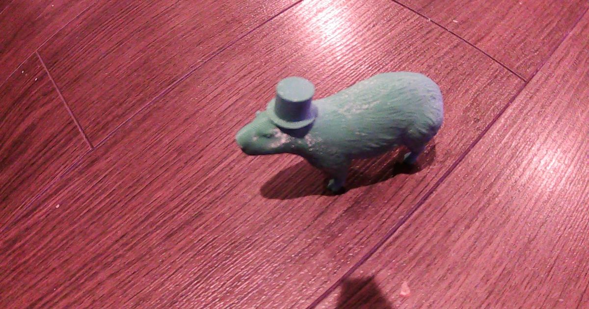 Fancy Capybara por Bio | Descargar modelo STL gratuito | Printables.com