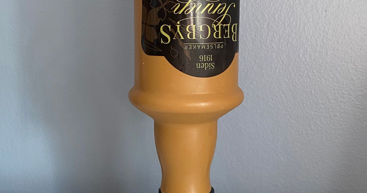 Bergbys sennep stålokk by Kristian | Download free STL model ...