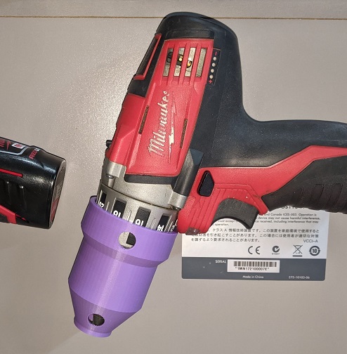 Milwaukee M12 2410-20 Drill Holder Mount by CPS_Systems | Download free ...