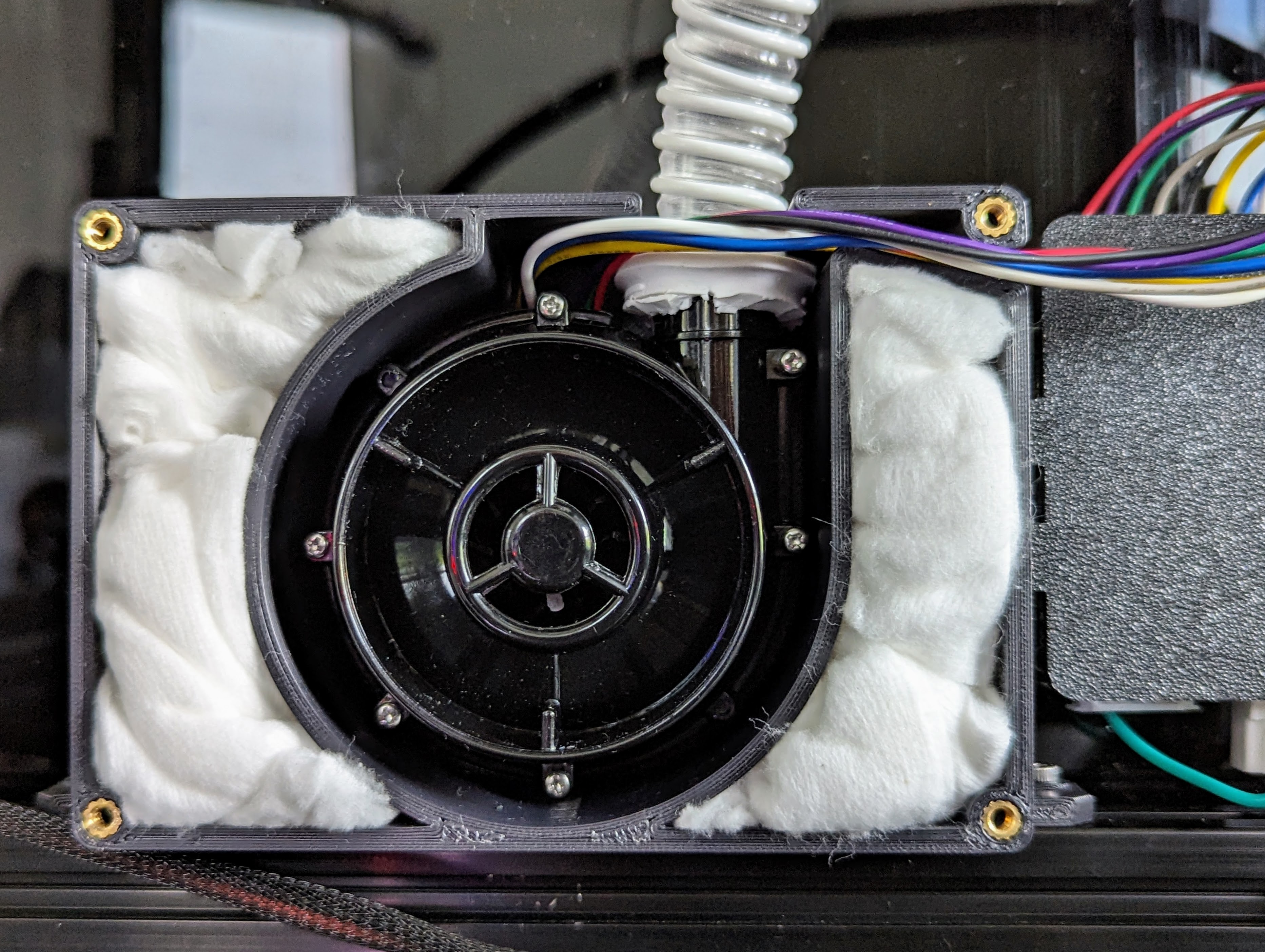 WS7040 CPAP fan mount for aluminum extrusion (Voron 2.4 compatible) por ...