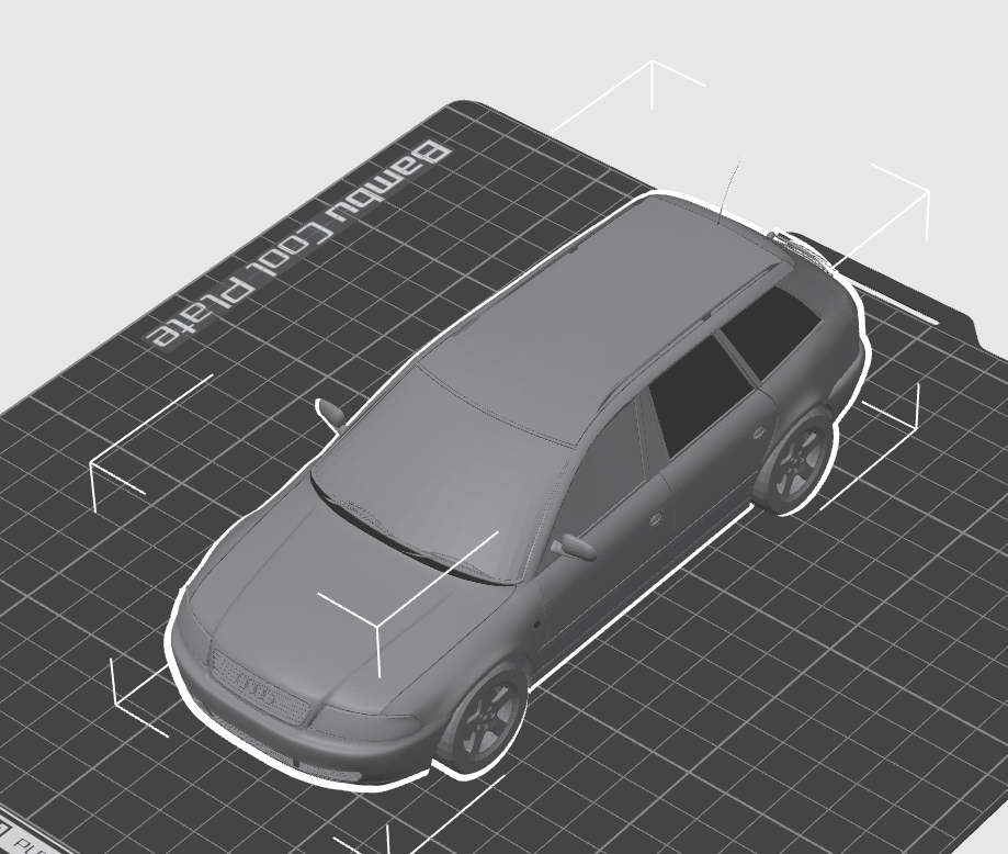 Auto (Audi) by Fabiki2013 | Download free STL model | Printables.com