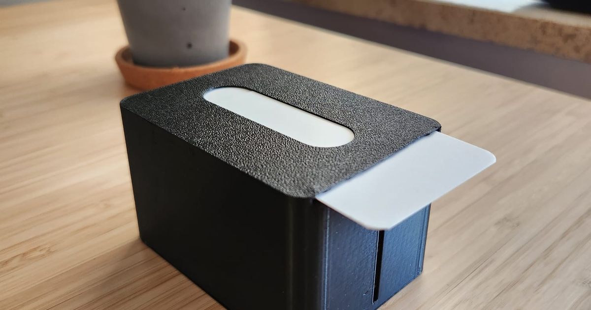 Memo Card Dispenser by Cem0s | Download free STL model | Printables.com
