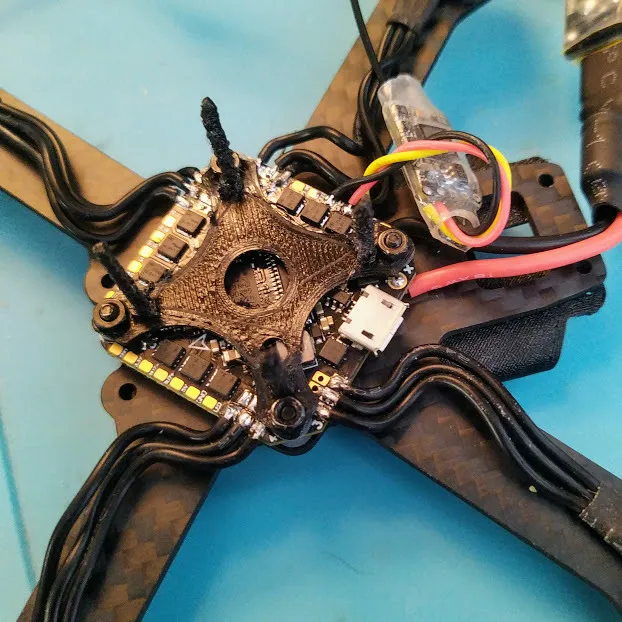3D Printed Parts of FlyFive33 Tiny Trainer with Caddx Nebula by Peter ...