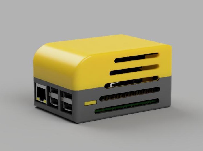 Case for Raspberry Pi3 and 4 channel relay module by HeinzK | Download ...