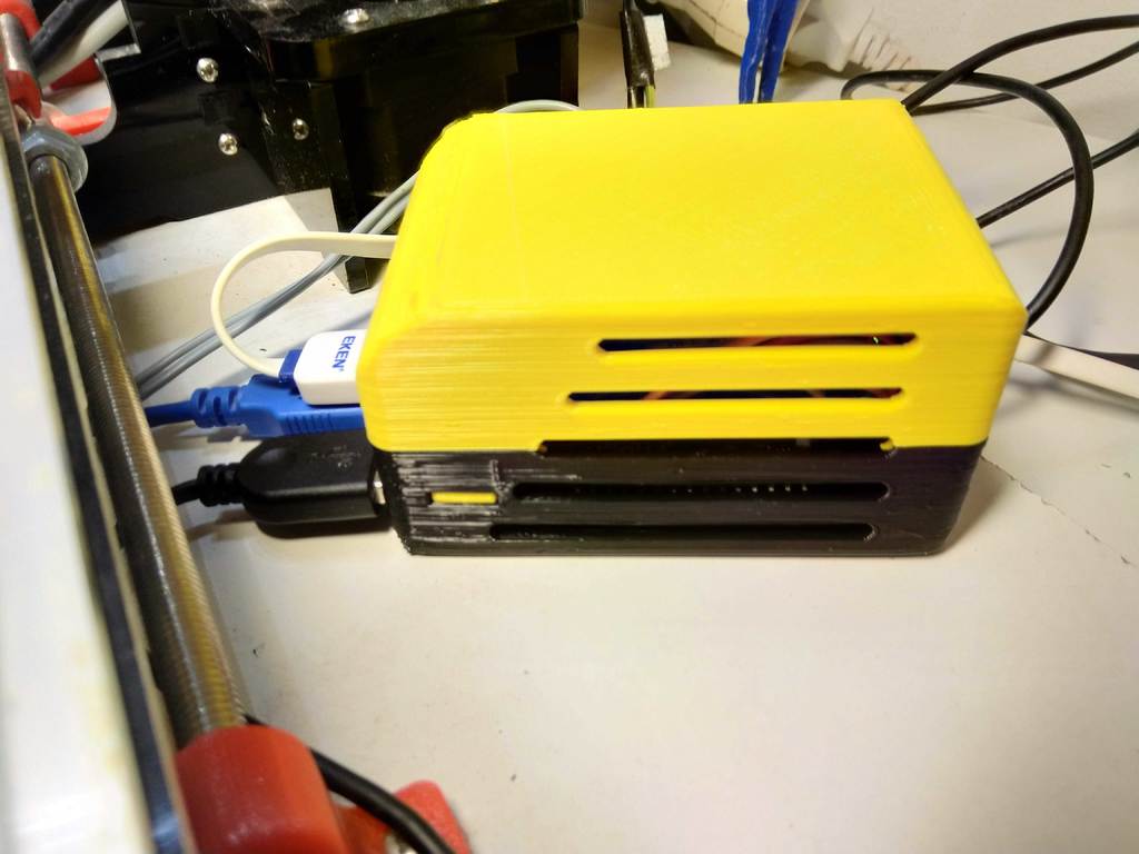 Case for Raspberry Pi3 and 4 channel relay module by HeinzK | Download ...