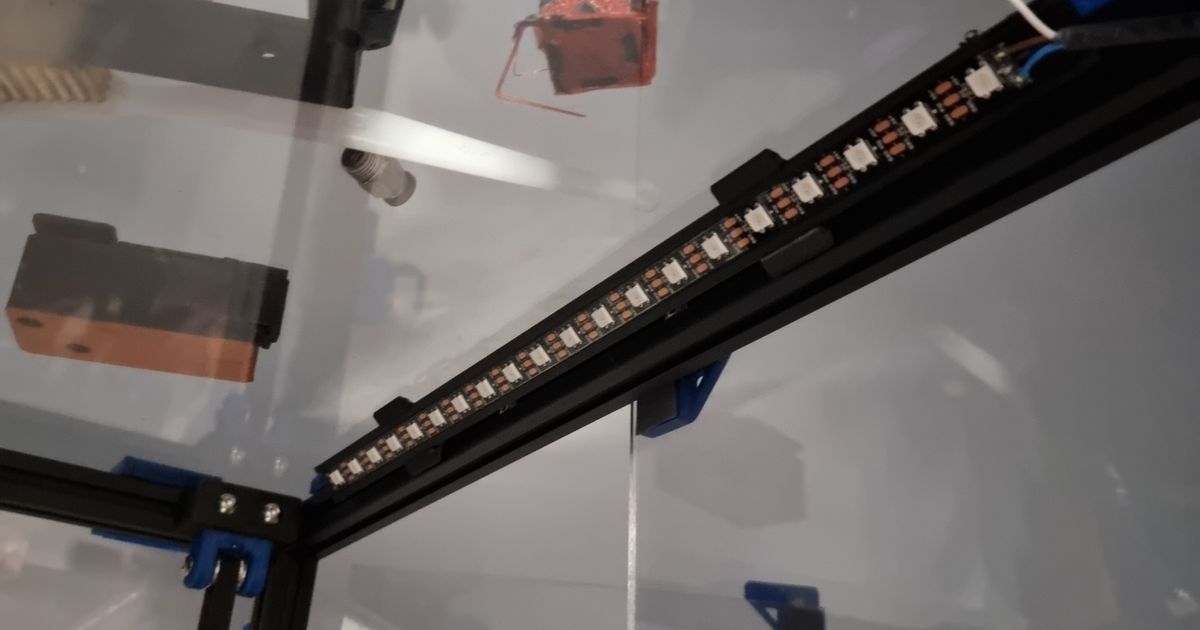 Voron 2.4 full width LED bar by Voxel3D_Nederland | Download free STL ...