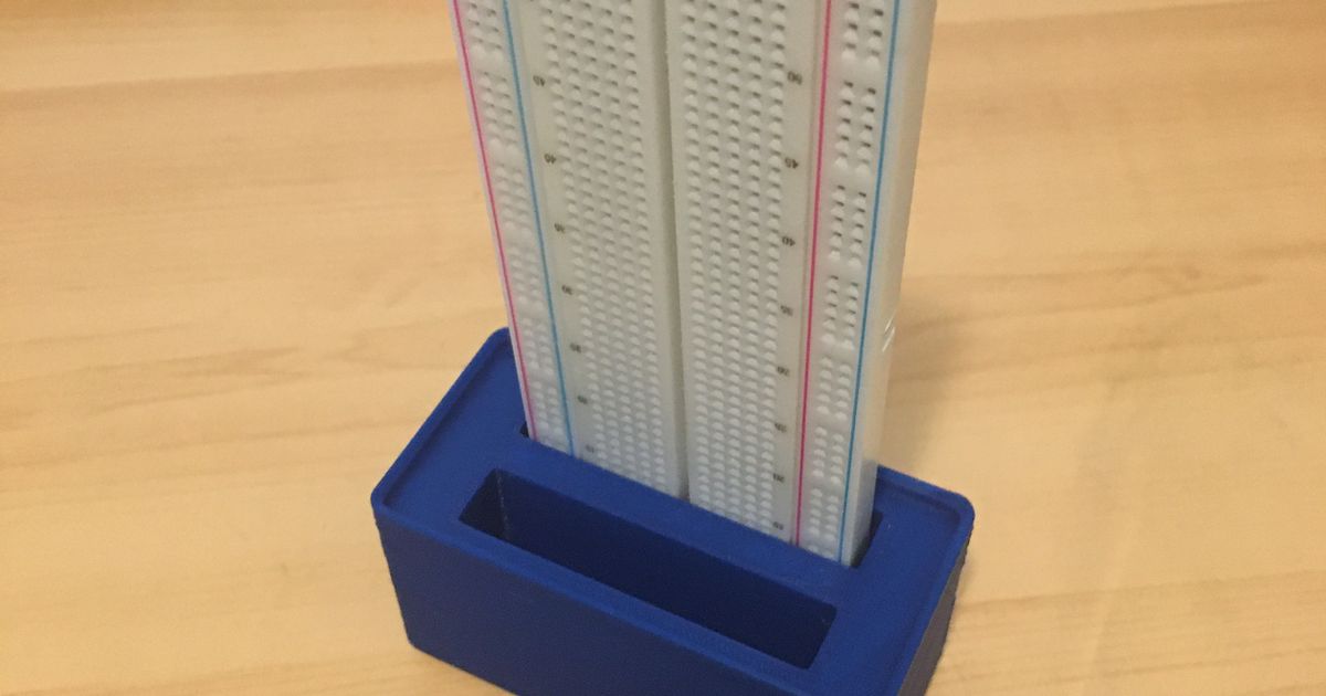 2 Breadboard Gridfinity Module (1x2x6) by DarkBrave | Download free STL ...