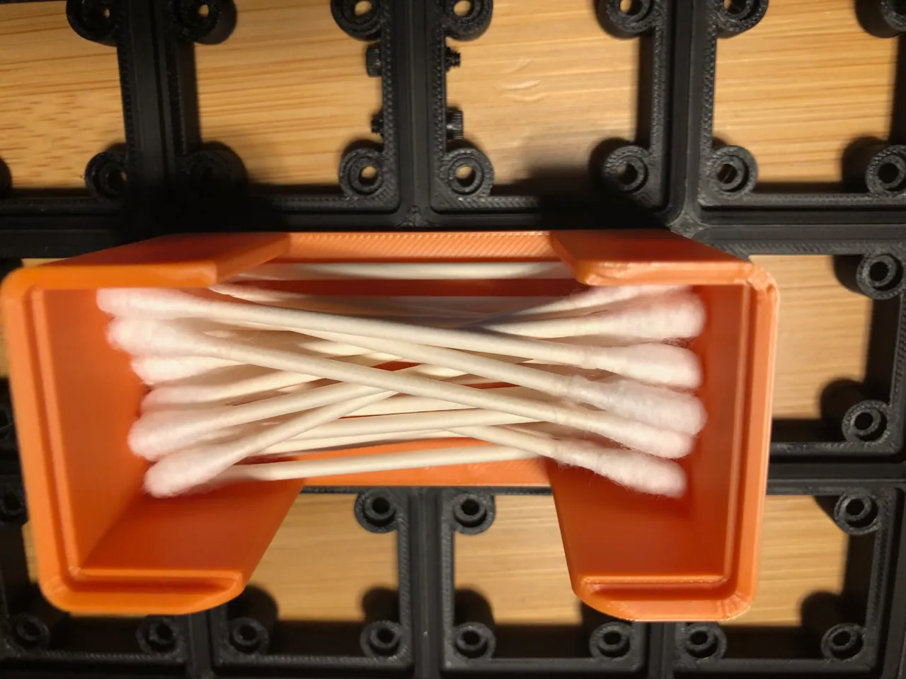 Gridfinity Short Cotton Swab Holder (1X2X6) by Kenndowl | Download free ...