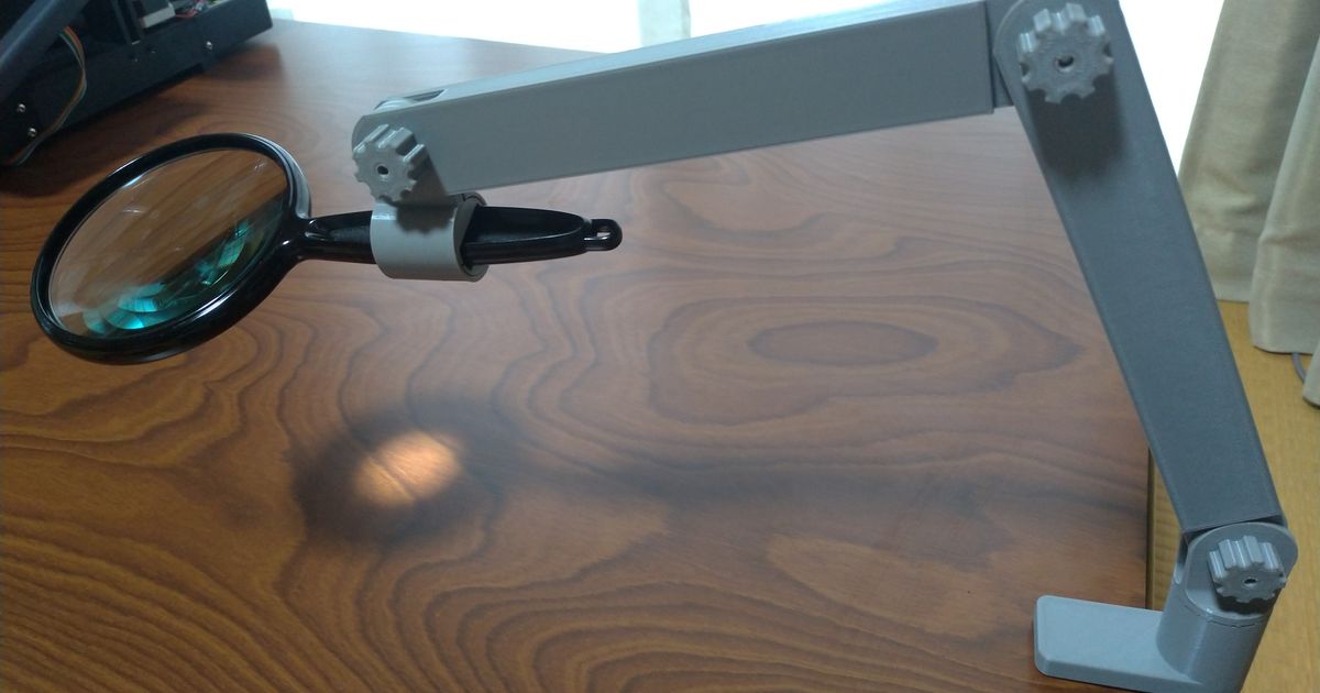 Magnifying Glass Stand by Thomas Leftwite | Download free STL model ...