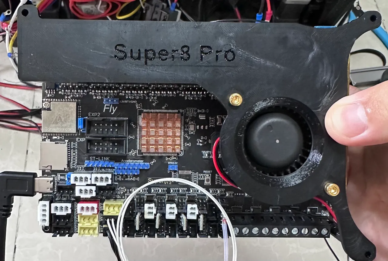 Fly-Mellow Super8 Pro driver fan by skyaee | Download free STL model | Printables.com