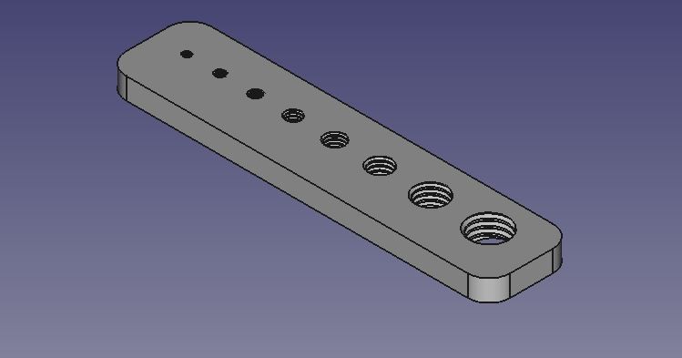 Metric threaded holes by Rodaja3D | Download free STL model ...