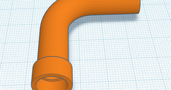 Playmobil 90° angled pipe by Patrick Blom | Download free STL model | Printables.com