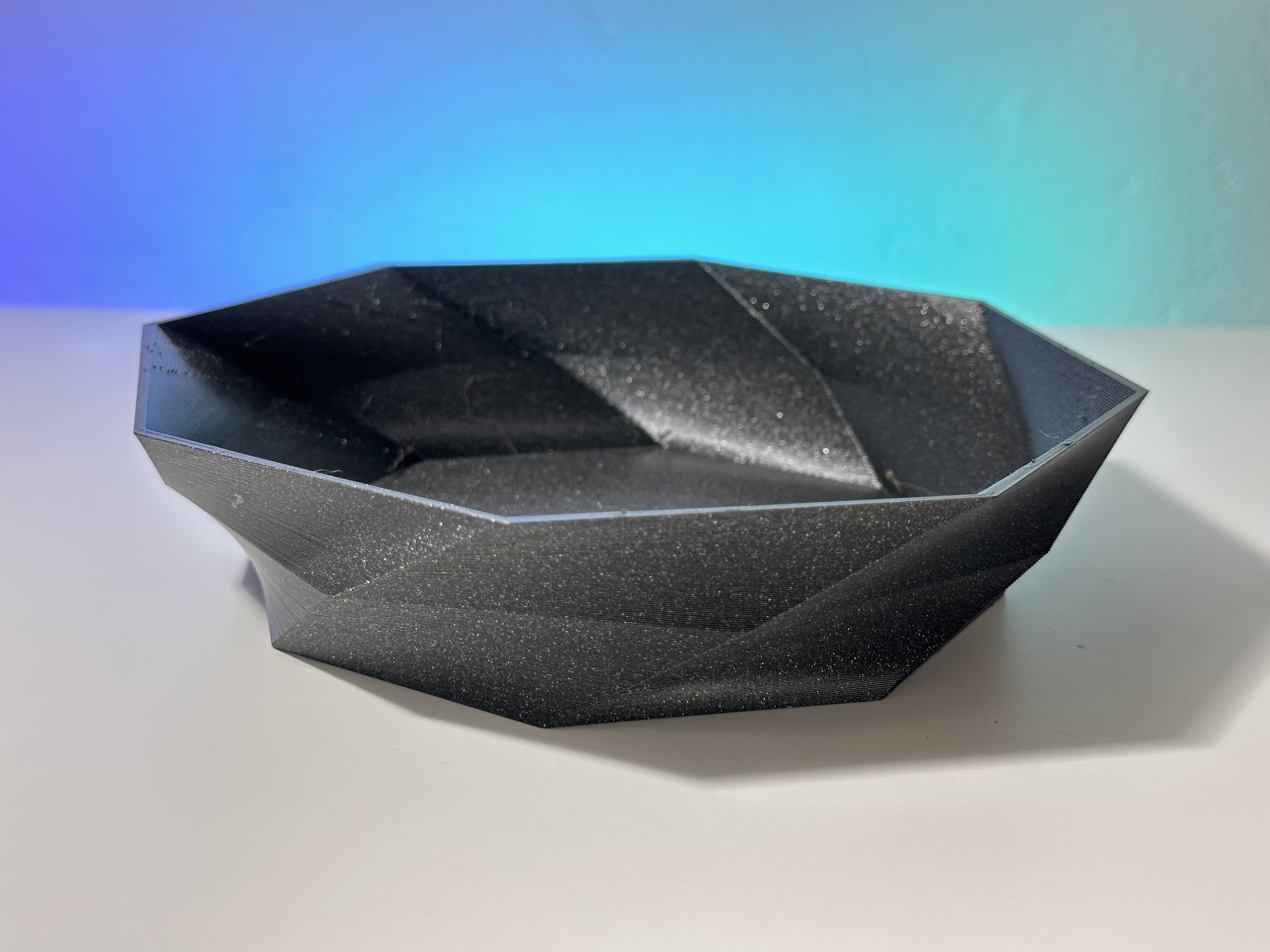 Low poly bowl by franzernst | Download free STL model | Printables.com