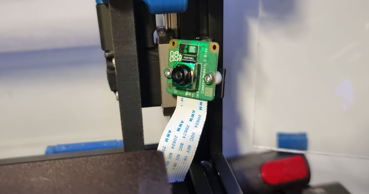 Voron Pi camera mount (for raspberry pi cam V2/V3) by Voxel3D_Nederland ...