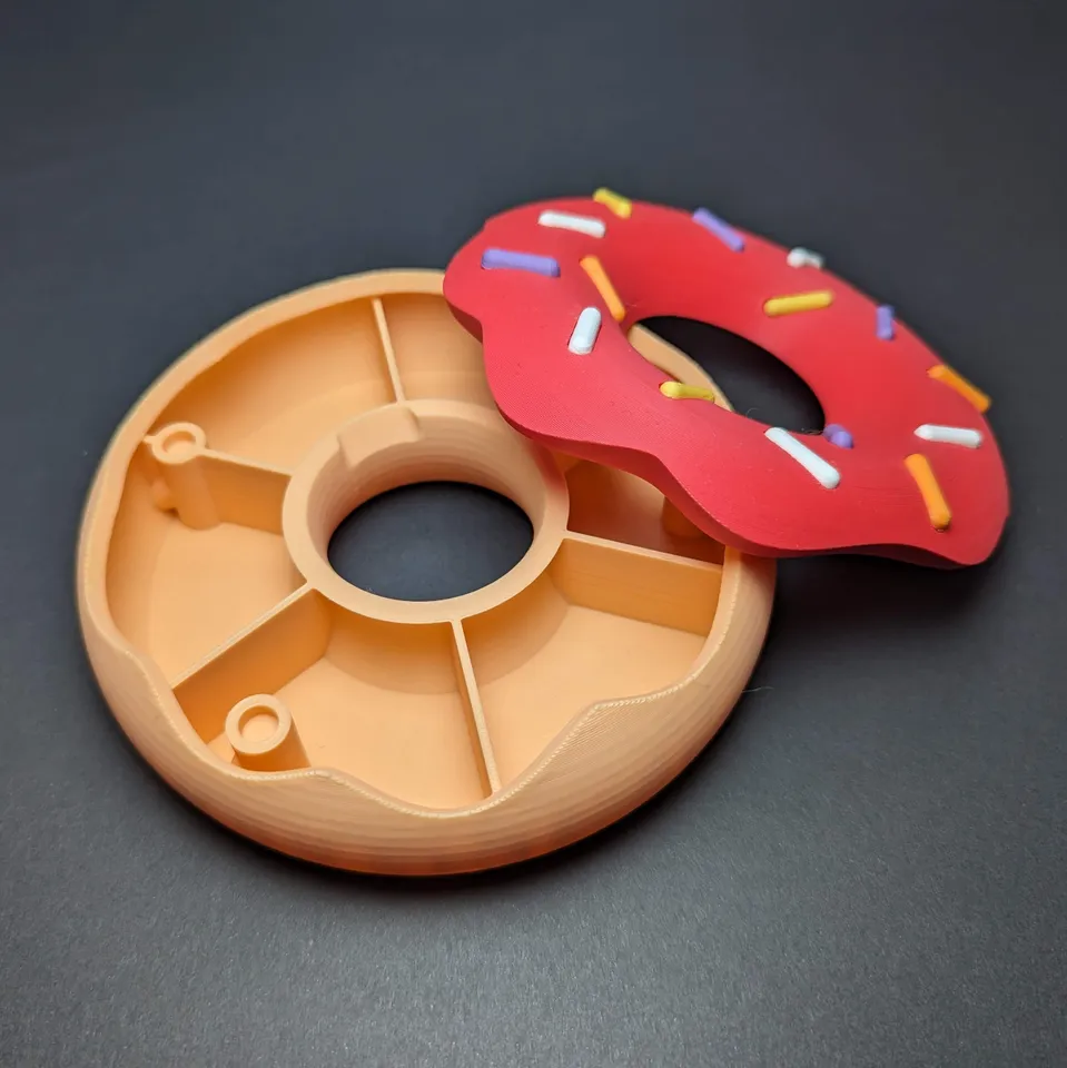 738 Sugar Rush Doughnut Box by Clockspring | Download free STL model ...