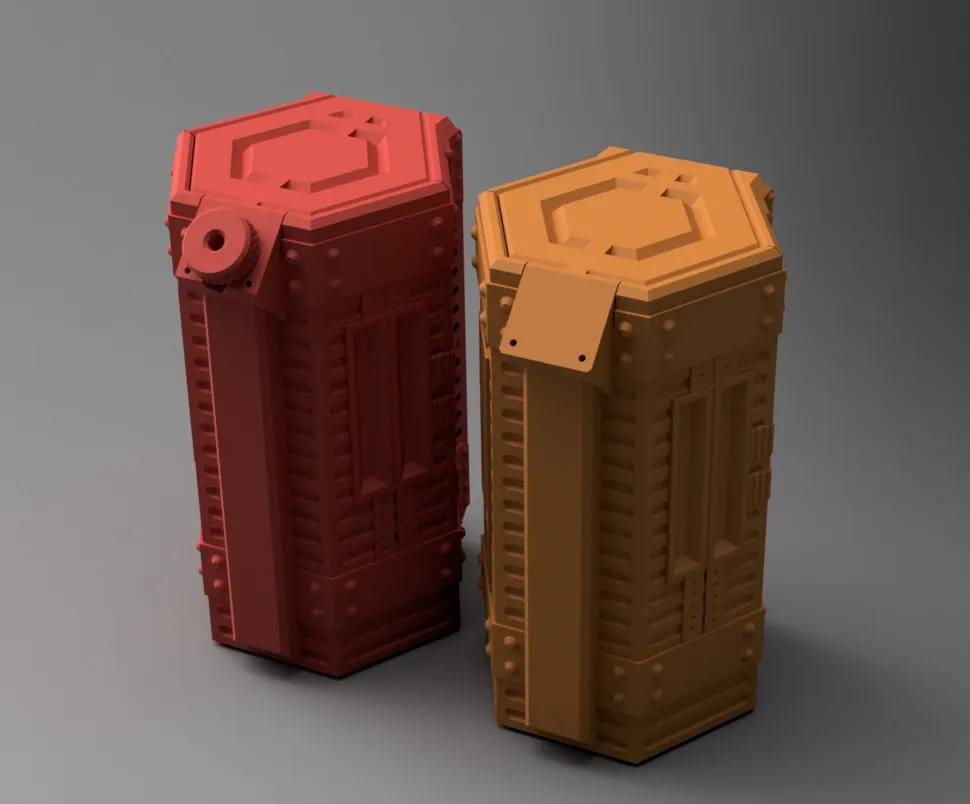 737 Ambassador Flask by Clockspring | Download free STL model ...