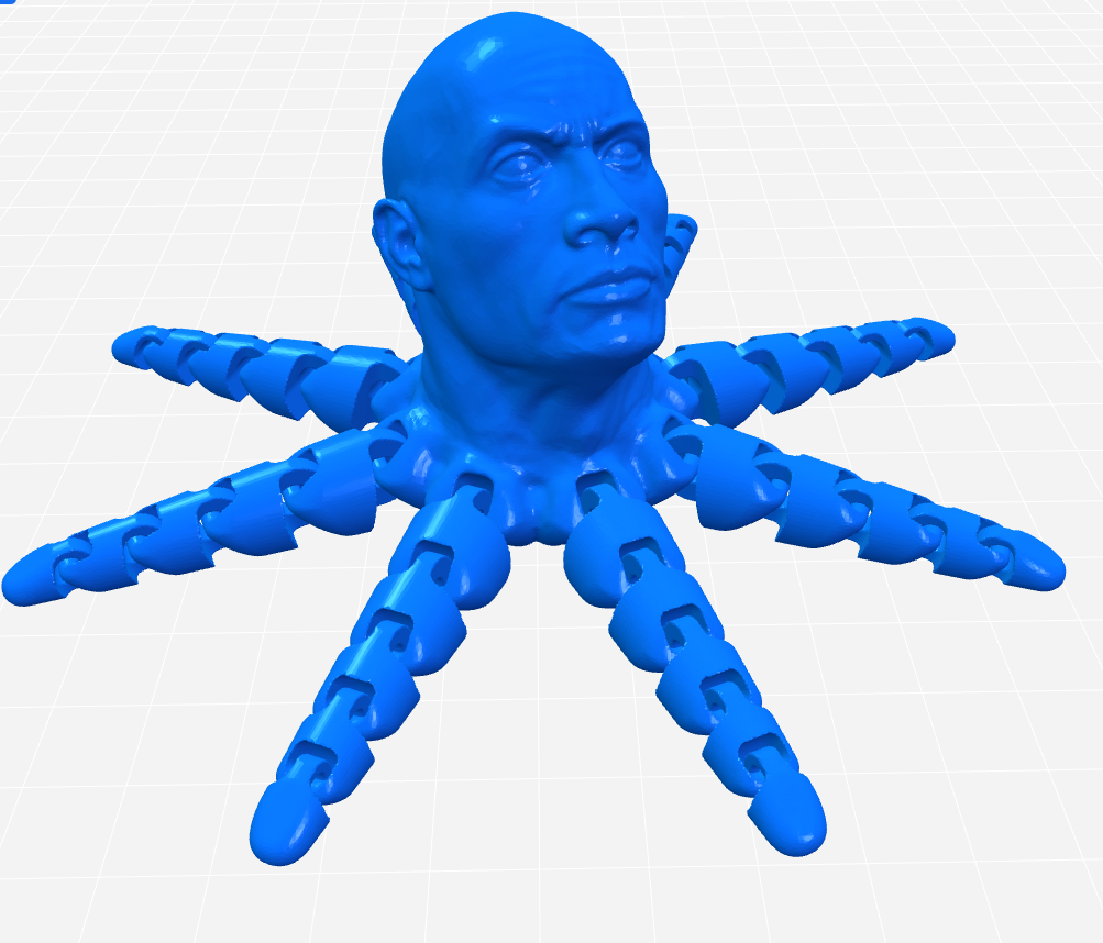 The Rocktopus Remeshed and corrected neck. by Duckers | Download free ...