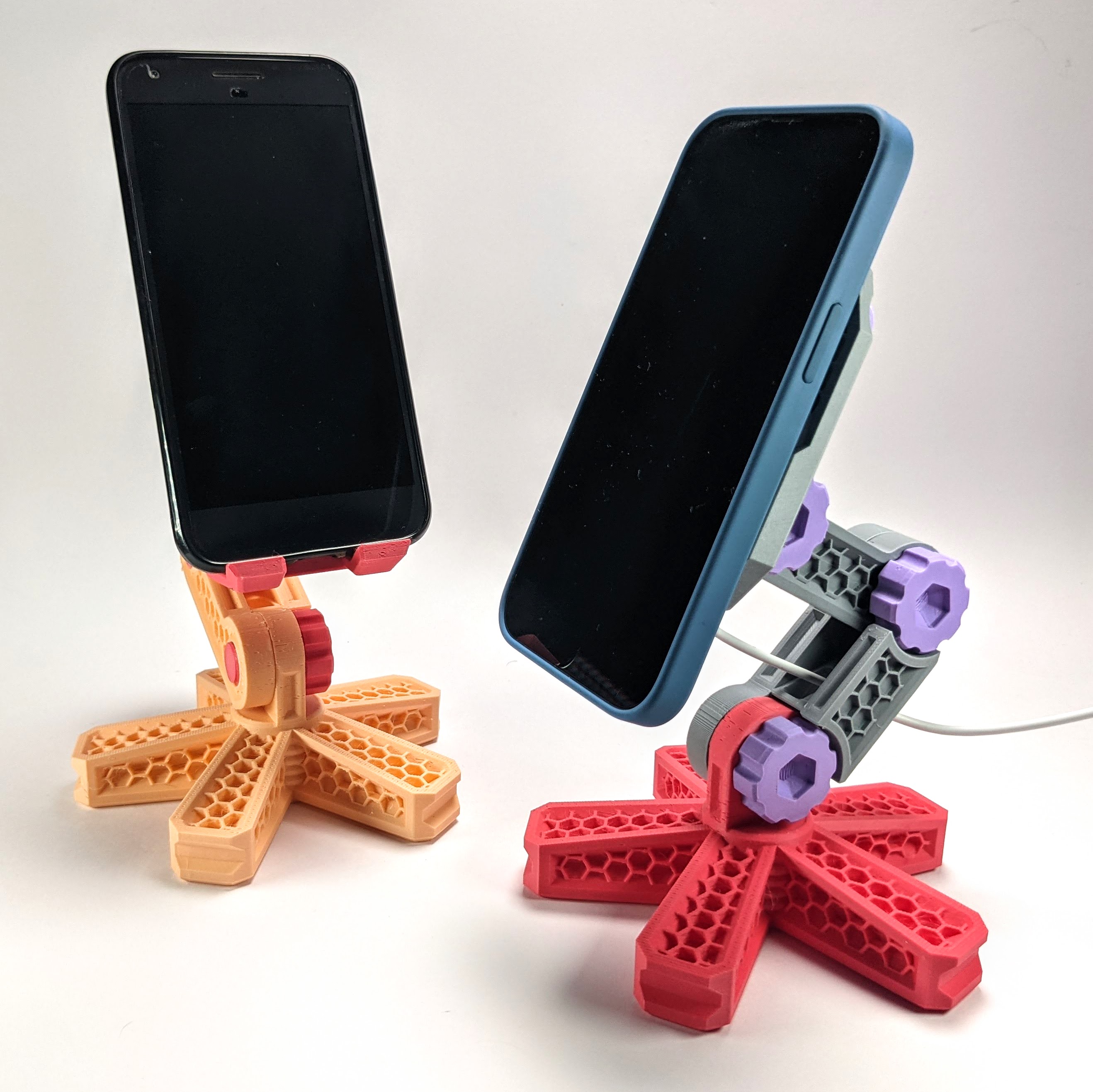 719 Girder Phone Stand by Clockspring | Printables Store