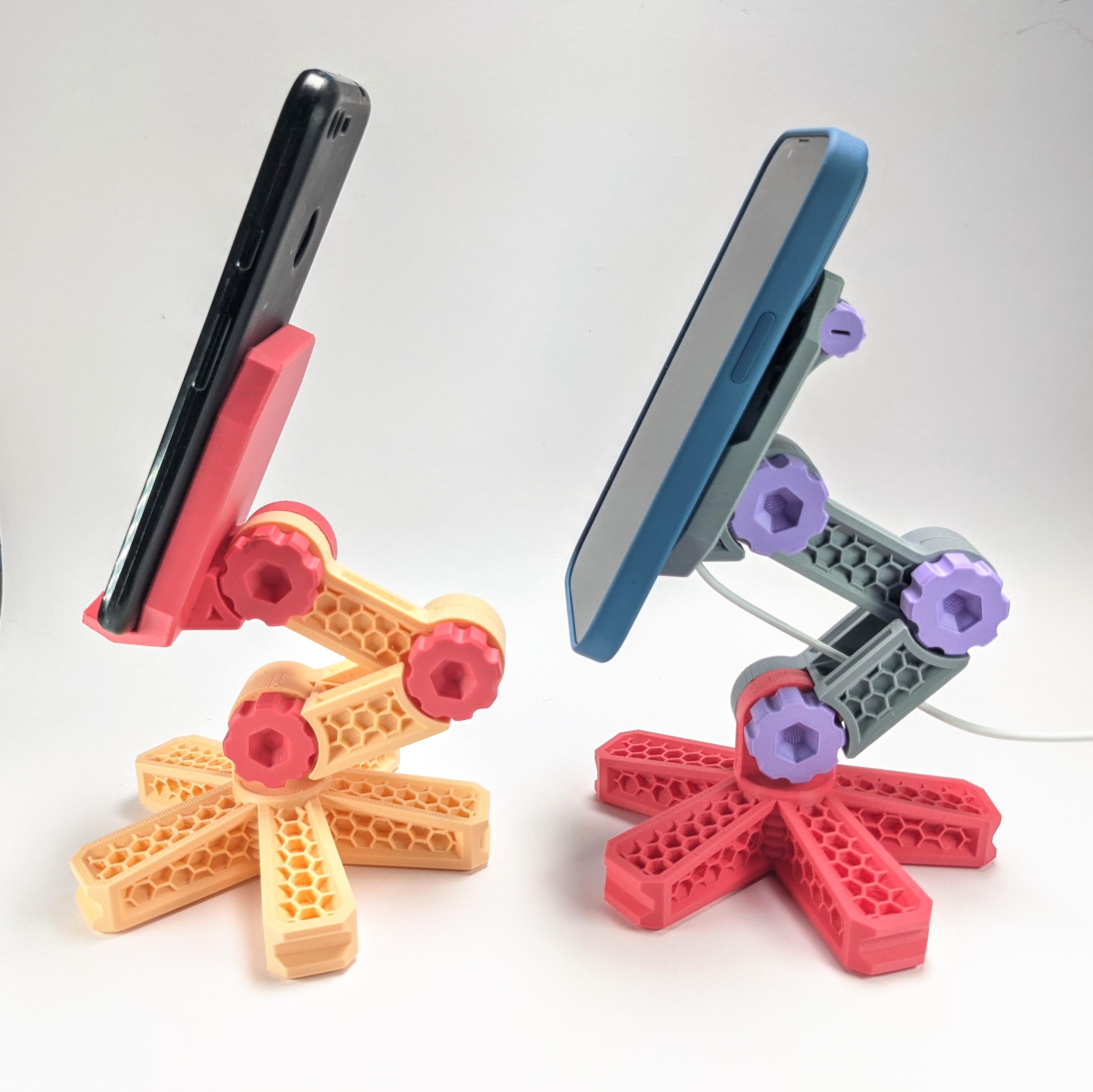 719 Girder Phone Stand by Clockspring | Printables Store