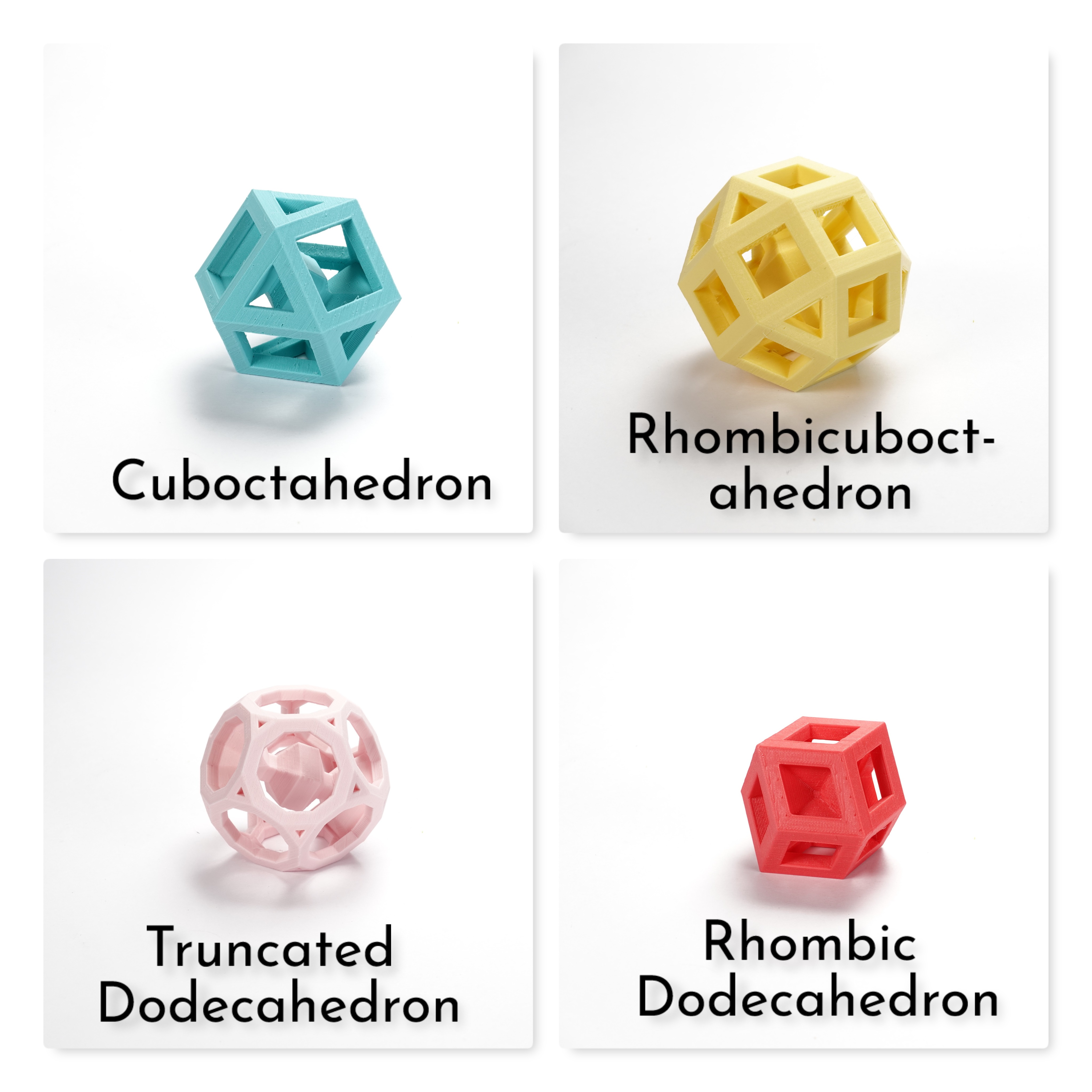 709 Pleasant Polyhedra by Clockspring | Printables Store