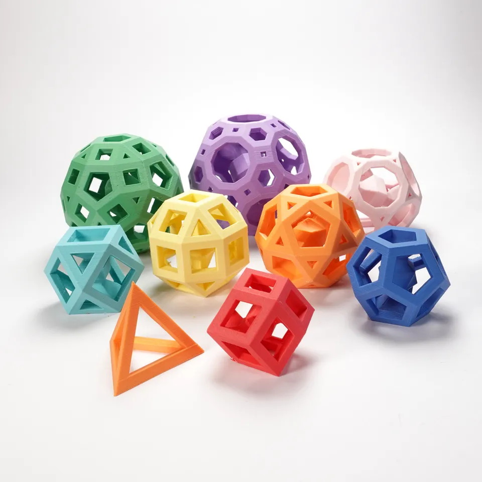 709 Pleasant Polyhedra by Clockspring | Download free STL model ...