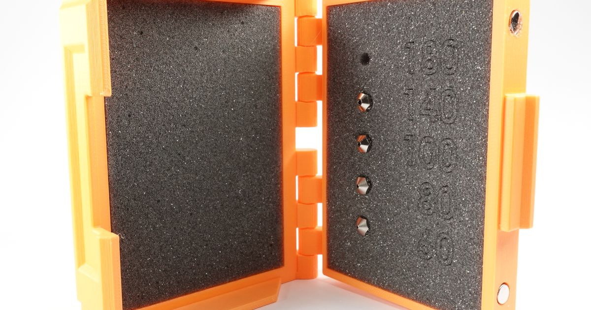 703 Bondtech CHT Nozzle Set Case by Clockspring | Printables Store