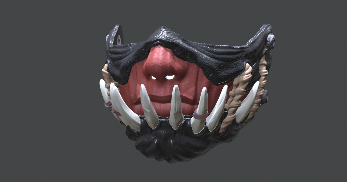 Primal mask by Wekster | Printables Store